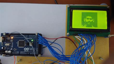 Interface Graphical Lcd Ks0108 With Arduino 12 Steps Instructables
