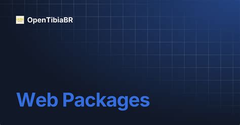 Web Packages Opentibiabr