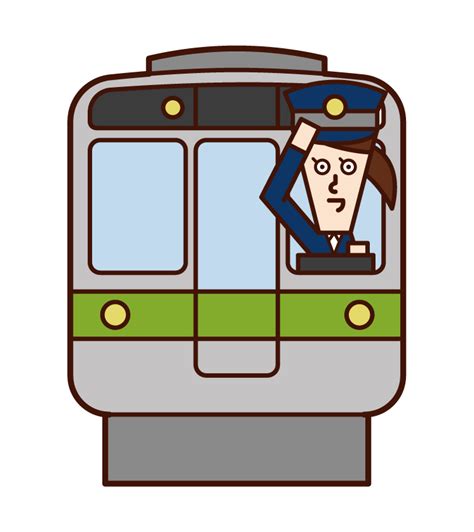 도체 및 철도 회사 직원 의 일러스트 남성 무료 일러스트 소재집 Kukukeke