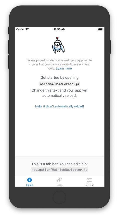 creating an android and ios app with react native