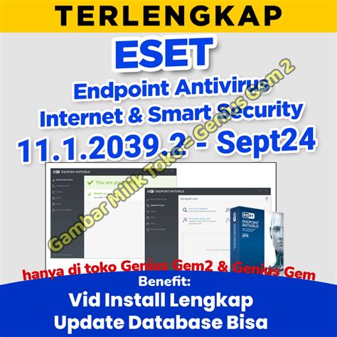 Jual Eset Endpoint Internet Smart Security Shopee Indonesia