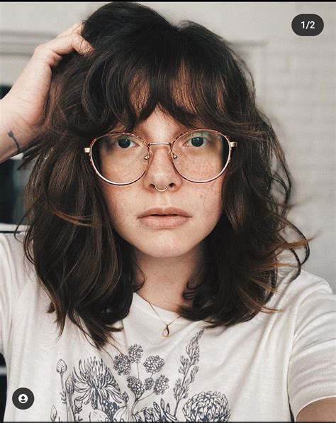 Pin By Ariel Dolinar On Hair Bangs Bangs Wavy Hair Wavy Haircuts