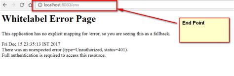 Spring Boot Disable Endpoints Security Java Developer Zone