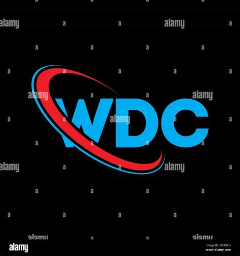 Wdc Logo Wdc Letter Wdc Letter Logo Design Initials Wdc Logo Linked With Circle And Uppercase