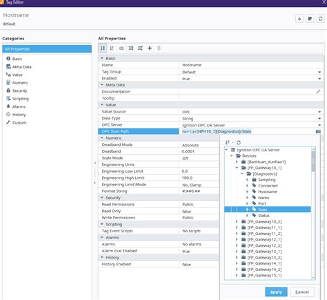 Ignition Opc Ua Server Redundancy Modbus Tcp Ignition Inductive