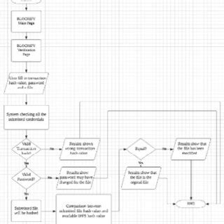 Flowchart Of Verification Process Download Scientific Diagram