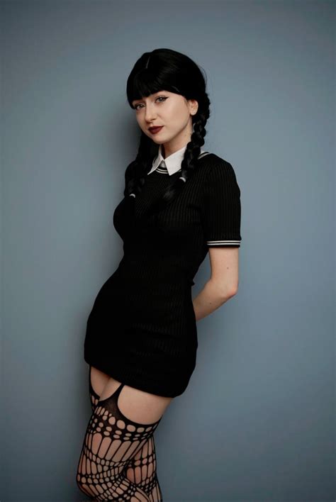 Self My Version Of Wednesday Addams 🖤🤍 Rcosplaygirls