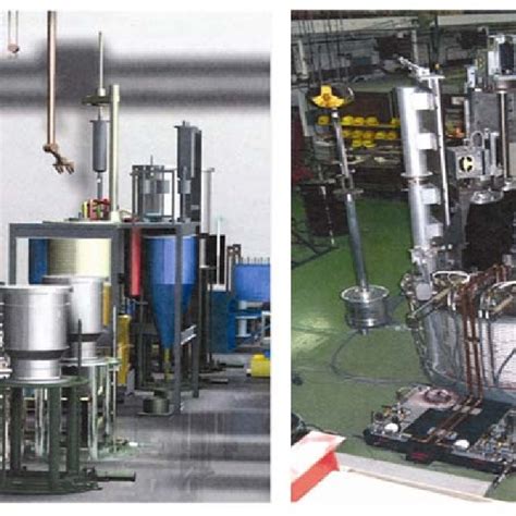 Pyroprocessing System Mockup Left And Electrorefiner Component