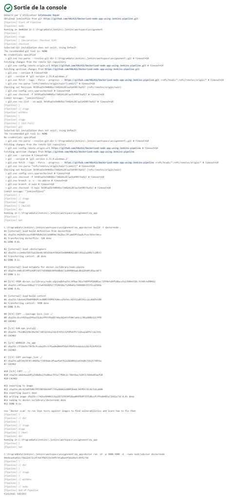 Github Kbl411dockerized Node App Using Jenkins Pipeline