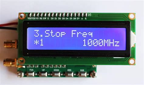RF Signal Generator With Sweeping Frequency Function RF Signal Generator 140MHz 4 4GHz Free