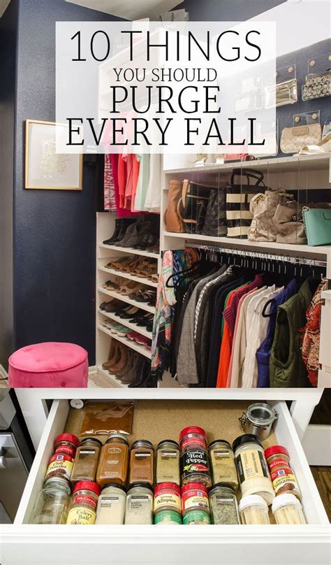 10 Things To Declutter Every Fall Fall Clean Up Series Artofit