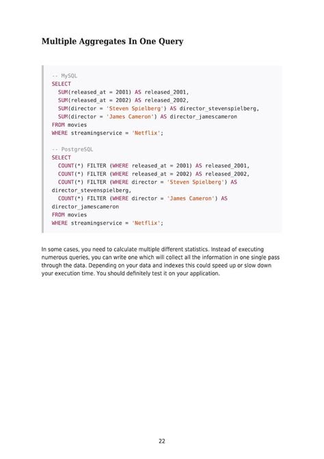 Next Level Database Techniques For Developers Ebook