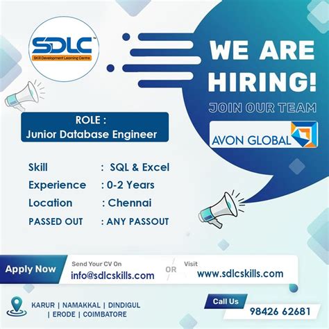 Sdlc Skill Development Learning Centre Karur On Linkedin Sdlc Sql Excel