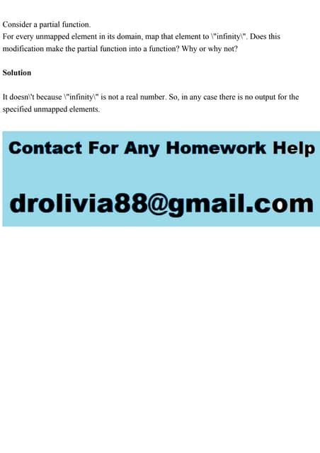 Consider A Partial Functionfor Every Unmapped Element In Its Domapdf