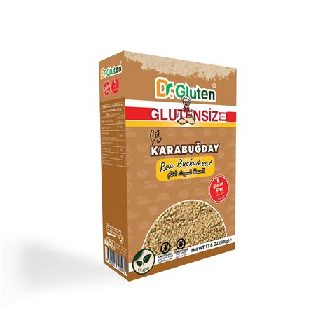 Organik Glutensiz Vegan Ürünler Dr Gluten Glutensİz ÇİĞ KarabuĞday Tane 500 Gr 13590 Tl