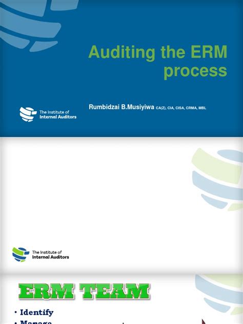 Auditing The Erm Process Pdf