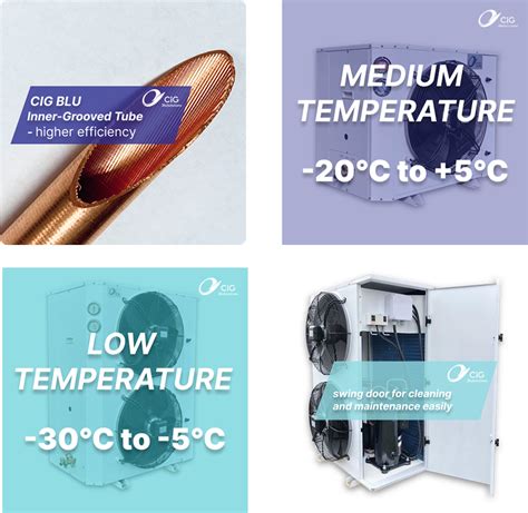 Condensing Unit Compact Design Cig Blusolutions Co Ltd