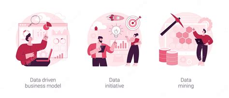 Premium Vector Data Analytics Abstract Concept Vector Illustrations