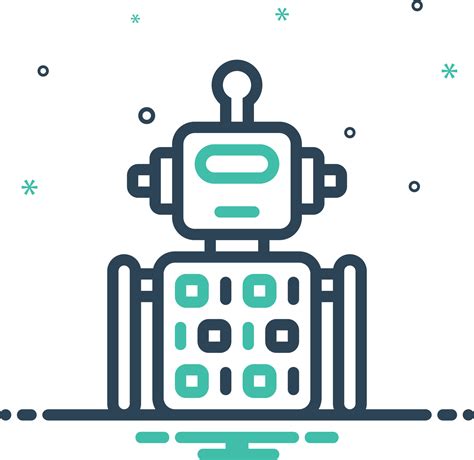 Mix Icon For Robot Code 7304314 Vector Art At Vecteezy