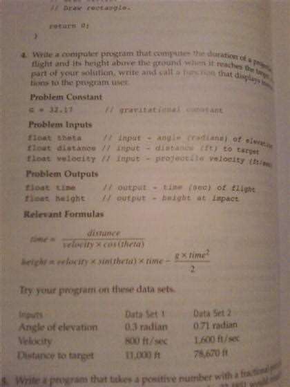 Solved Write A Computer Program That Computes The Duration