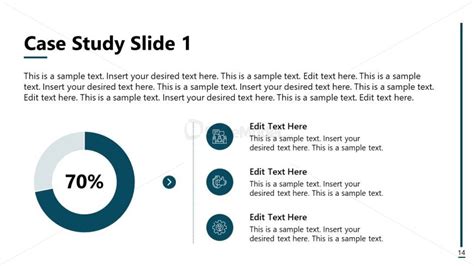 Case Study Slide Conflict Resolution PPT Template SlideModel