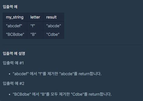 특정 문자 제거하기