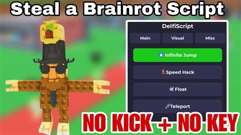 Steal A Brainrot Roblox Script Instant Steal Auto Steal Speed Anti Kick And More No Key