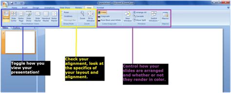 Lesson The Powerpoint Window Menus
