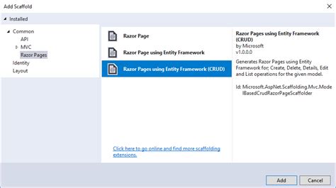 H Ng D N T O Model V I Ng N Ng Razor Trong Asp Net Core Tr N Visual