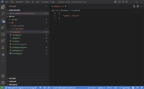 Nodejs V4 Preview Typescript Function File Not Created Correctly · Issue 829 · Microsoft
