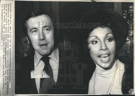 1972 Press Photo David Frost And Actress Diahann Carroll Historic Images