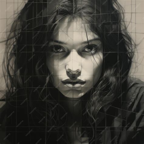 Premium Photo Contrasting Chiaroscuro Hyperrealistic Black And White