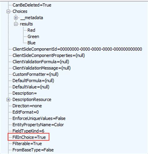 How To Create A Sharepoint Choice Field With Allow Fill In Choice Set To True Sharepoint
