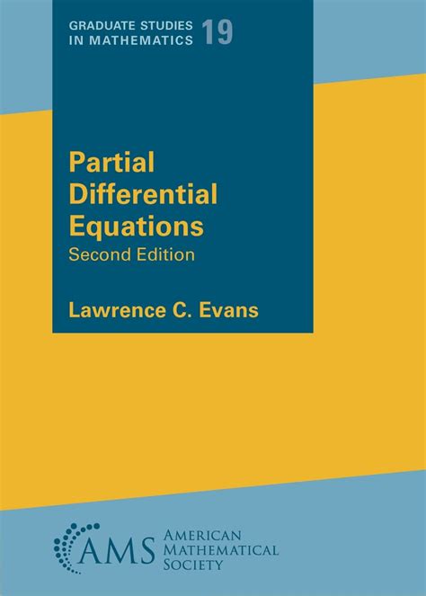 Amazon Fr Partial Differential Equations Evans Lawrence C Livres