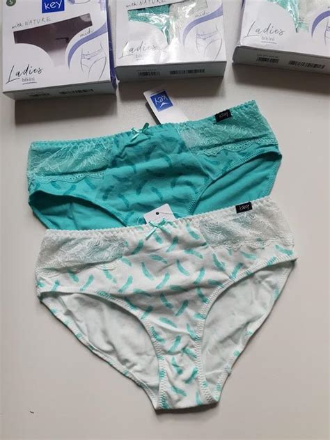 Женские трусики Key набор 2 штуки — цена 395 грн в каталоге Трусики Купить женские вещи по