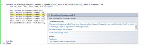 Resolved How To Calculate Sum Of All The Total Text Box To Grand