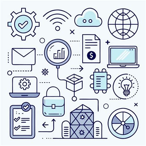 Optimize Business Processes With Digital Transformation Premium Ai Generated Vector