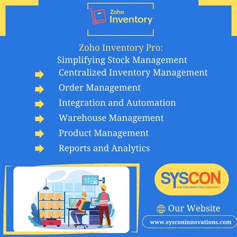 Syscon Innovation Services Llp On Linkedin Online Inventory Management Software Zoho Inventory