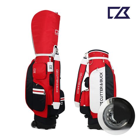 핫딜 커터앤벅 시그니처 바퀴달린 여성 캐디백 Cbl3acb374 딜팡 골프용품 전문쇼핑몰