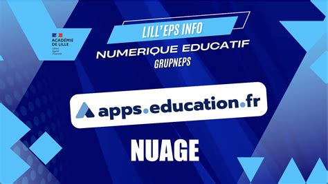 Podeduc Tuto Nuage Apps Education Mp4
