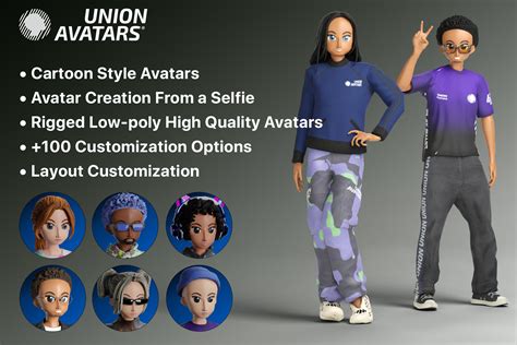 Cartoon Avatars Sdk Generative Ai Unity Asset Store