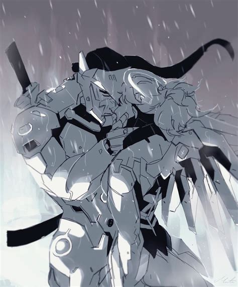 Overwatch Gency Mercy Angela And Genji Overwatch Wallpapers Overwatch Overwatch Comic