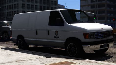 LSPD Steed General Service Van Add On RDE Style GTA Mods Com