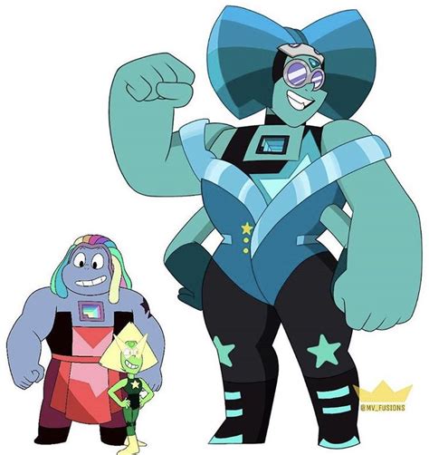 Bismuth And Peridot Fusion Steven Universe