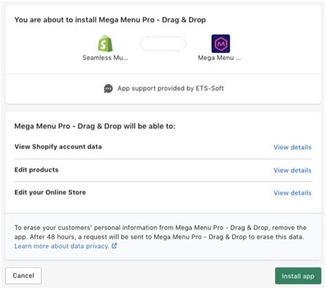 How To Create A Mega Menu By Drag Drop For Your Online Store Using The Free Shopify App Hura