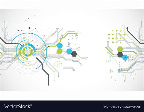 Abstract Background With Plexus Effect Scientific Vector Image