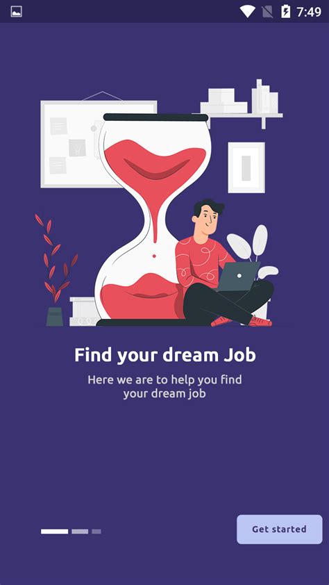 Flutter Bloc Laravel Sanctum SQL Server Job Finder App
