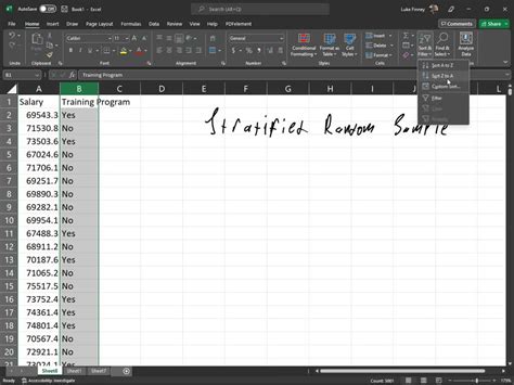 solved use a two step procedure to select a simple random sample of 50 eai employees click on