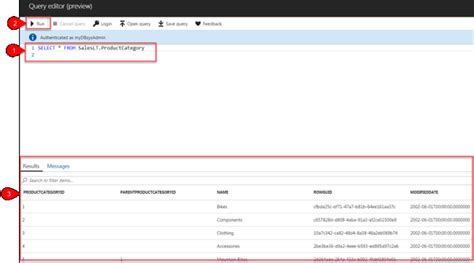 How To Query The Sql Database In The Azure Portal