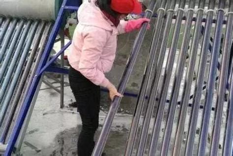 太阳能资讯拿来就用太阳能热水器四步清理三次清理经验总结